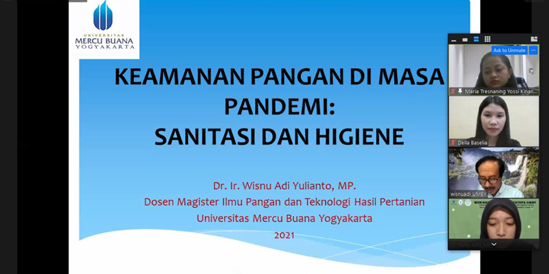 HIMATEPA UMBY Adakan Webinar Keamanan Pangan - siarpedia.com
